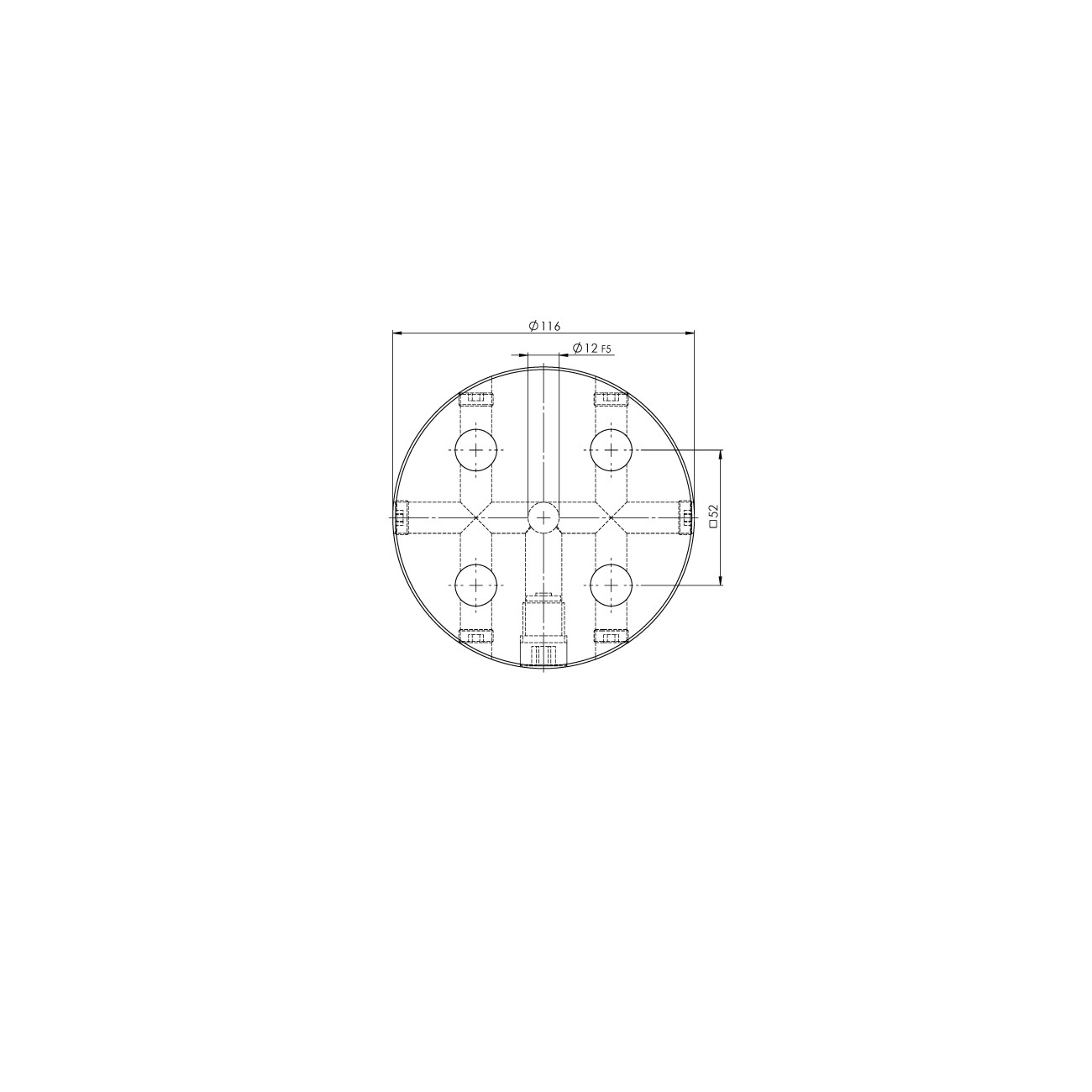 45751: Quick•Point® Round Plate | LANG Technik